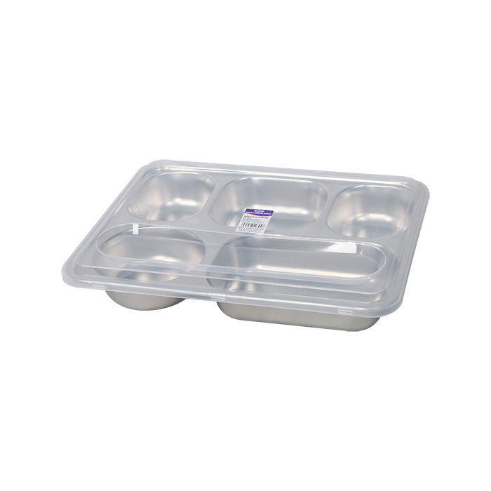 Khay Cơm Bé Sâu 5 Ngăn - 4001 (Không Nắp)